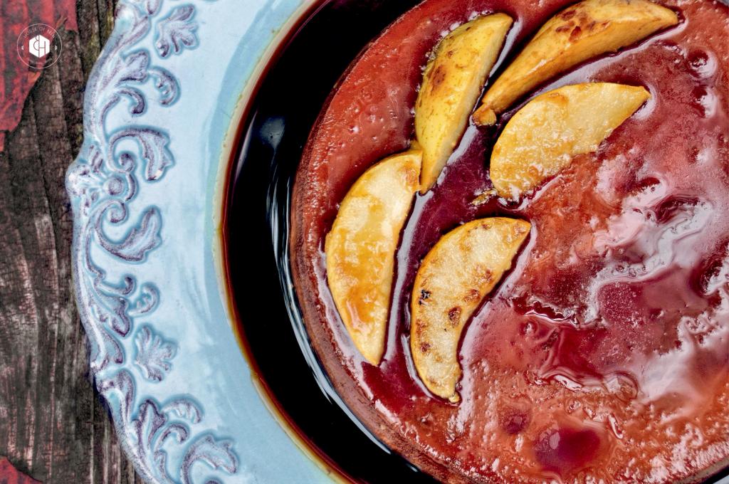 #FlanFriday Bosc Pear Flan and Creme Recipe Bren Herrera